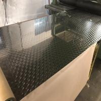 China 3MM SS Checkered Sheet Anti Slip Surface Stainless Steel Plates In Building Floors Stairs Corridors for sale