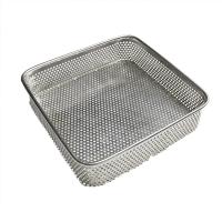 China Premium Food Grade Perforated 316 Stainless Steel Sheet For Baking Trays Corrosion Resistant for sale
