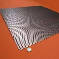 China Premium Food Grade Perforated 316 Stainless Steel Sheet For Baking Trays Corrosion Resistant for sale