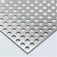 China ASTM Stainless Steel Perforated Mesh Sheet For Industrial Filtration Architectural Projects for sale