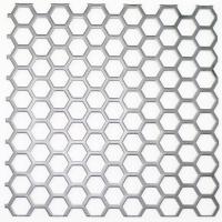China Hexagonal Perforated Stainless Steel Sheet 2mm 3mm Thick for sale
