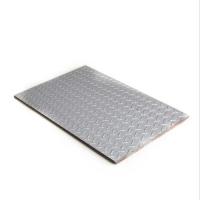 China 201 304 316 2b Finish Checkered Stainless Steel Sheet 1000mm Width cold rolled for sale