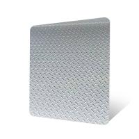 China 201 304 316 2b Finish Checkered Stainless Steel Sheet 1000mm Width cold rolled for sale