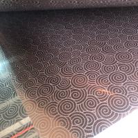 China 201 304 316 Etched Stainless Steel Sheet For Interior Decoration SS Steel Pattern Plate for sale