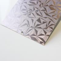 China Decorative Stainless Steel Embossed Sheets Anti - Scratch 304 Ss Steel Sheet for sale