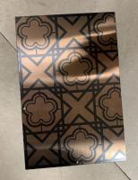 China SS 316L Grade Etching Stainless Steel Sheet for sale