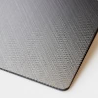 China 304 316 2B/BA/NO.4 finish 0.3-2.0MM Thickness High -end gray stainless steel texture for sale