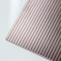 China 304 stainless steel decorative sheet with concave-convex lines metal sheet texture for wall decoration for sale