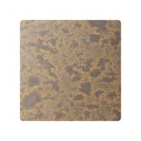 China High-End Customization 304 Antique Brass Spotted Stainless Steel Sheet for Artistic Architectural Wall Decor for sale
