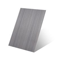 China 201 304 0.8MM Thick 4x8 Black Color brushed stainless steel sheet metal for sale