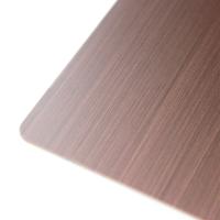 China Chinese factory price 304 stainless steel sheet #4 brushed finish for sale