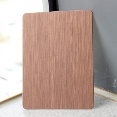 China Chinese factory price 304 stainless steel sheet #4 brushed finish for sale
