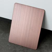 China Chinese factory price 304 stainless steel sheet #4 brushed finish for sale