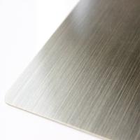 China Antique Bronze Surface Brushed Stainless Steel Sheet 304 Pvd Copper Color Stainless Steel Wire Brush for sale