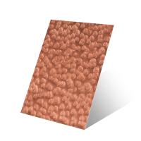 China Premium 304 Hand Hammered Stainless Steel Sheet With Mountain Range Pattern Texture Sheet For Decorative Finish for sale