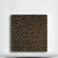 China Ancient Copper Finish Textured Hammered Stainless Steel Sheets With Bumping rock pattern Decorative Sheet for sale