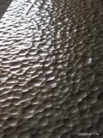 China Newest Design 304 Hammered Stainless Steel Sheet for Ceiling and Wall Panels for sale