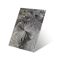 China High quality ss 304 2B/BA/No.4/HL/8k fininsh Polish swirl pattern stainless steel sheet for interior decorator for sale