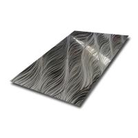 China 201 304 316 Color 3D Polished Pattern Stainless Steel Sheet For Wall Decoration for sale
