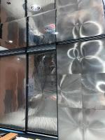China 4x8ft Polished Stainless Steel Texture 304 316 Mirror Finish 3D Art Decoration Pattern Stainless Steel Sheet for sale