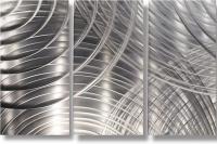 China polish stainless steel brushed finish etching pattern laser process for dining room/wall decor for living room for sale