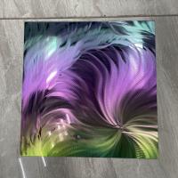 China Inox Stainless Steel 304 PVD Colored Stainless Steel Texture Polished SS Sheet For Wall Panel Decoration for sale