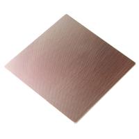 China SUS 304 grade 1219mmx2438mm Small diamond embossed stainless steel textured metal sheet for Restaurant Decoration for sale