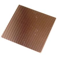 China sus 304 stainless steel embossed checkered pattern textured sheet metal panels for sale