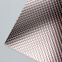 China sus 304 stainless steel embossed checkered pattern textured sheet metal panels for sale