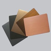 China Construction Material Anti-fingerprint Stainless Steel Sheet For Decoration Of Shopping Mall Wall And Door Panels for sale