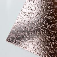 China Custom Design building material 304 Embossed Series Stone Pattern Texture Stainless Steel  Decorative Sheet for sale