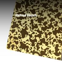 China High Quality SS 304 316 Decorative Metal Sheets Customized Design Pattern Etched Stainless Steel Sheet for sale