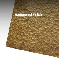 China Custom Designs DIY Textured Hammered Metal Sheet Handcrafted Hammered Stainless Steel Sheet for sale