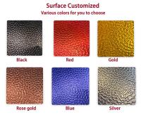 China Silver Metal Sheet Hammered Texture Finish Decorative Stainless Steel Wall Panels and Ceiling Cladding for sale