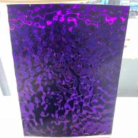 China Water Rhythm Stainless Steel Finish Water Ripple Metal Sheet To uae for sale