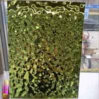 China Water Rhythm Stainless Steel Finish Water Ripple Metal Sheet To uae for sale
