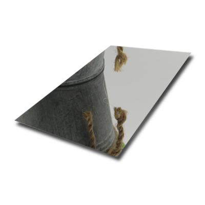 China Food Grade 201 304 316 Grade 6K/8K/12K Mirror Finsh Stainless Steel Sheet Material for sale