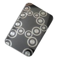 China 3.0mm Thickness Decorative Stainless Steel Sheet 201 304 316 3D Laser Finish for sale