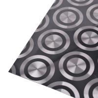 China 0.3-1.5mm Thick 3D Laser Finish Stainless Steel Sheet For Modern Building Wall Decoration for sale