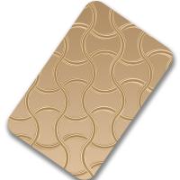 China Coated Pvd 3D Finishing Laser Stainless Steel Sheet For Interior Wall Decoration for sale