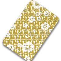China 3.0mm Thickness Decorative Stainless Steel Sheet 201 304 316 3D Laser Finish for sale
