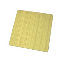 China China Factory Price PVD coating Hairline Finish Fingerprint-resistant Stainless Steel Sheet for sale