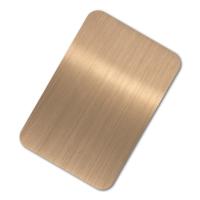 China PVD decorative metal material 316L anti-fingerprint coating for stainless steel sheet manufacturers for sale