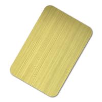 China PVD decorative metal material 316L anti-fingerprint coating for stainless steel sheet manufacturers for sale