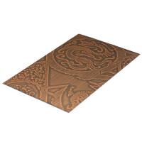 China 201 304 Stainless Steel Decorative Plates 0.3 - 3.0 Mm Thickness for sale