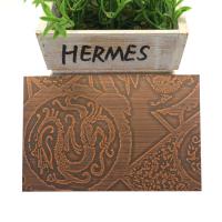China Copper Brass Coated Clad Decorative Stainless Steel Sheet 600mm Length for sale