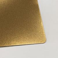 China Anti - Fingerprint Titanium Stainless Steel Sheet 304 Color Metal Plate for sale