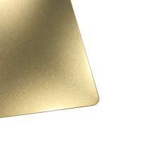 China SUS 304 316 Metal Sheet 4x8 Bead Blasted Finish Champagne Gold Stainless Steel Sheet for sale