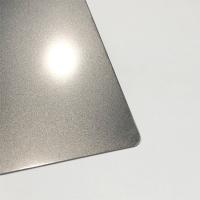 China Black Bead Blasted 4x8ft Decorative Stainless Steel Sheet 1219mm Width for sale
