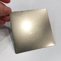 China Anti - Fingerprint Titanium Stainless Steel Sheet 304 Color Metal Plate for sale